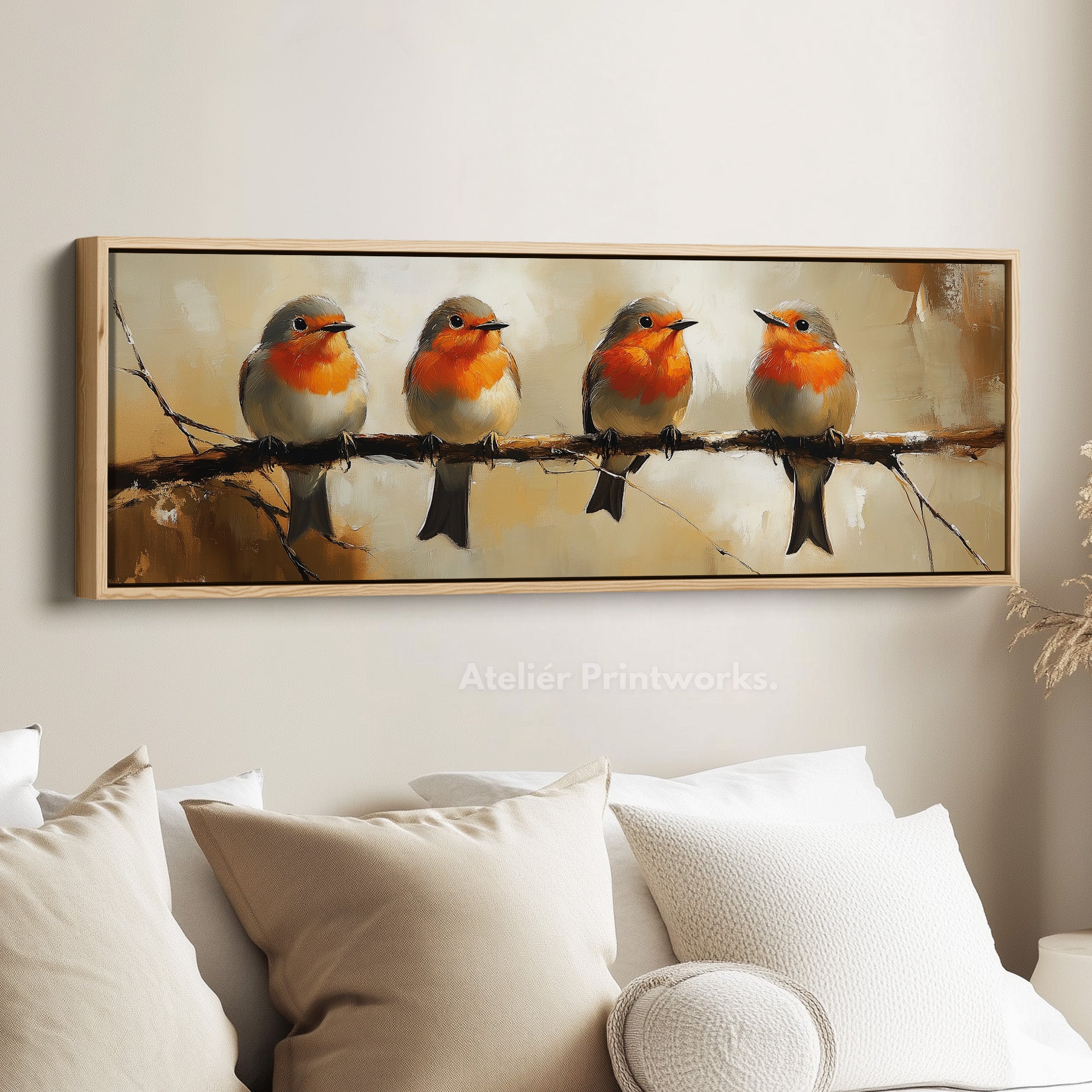 robin wall art
