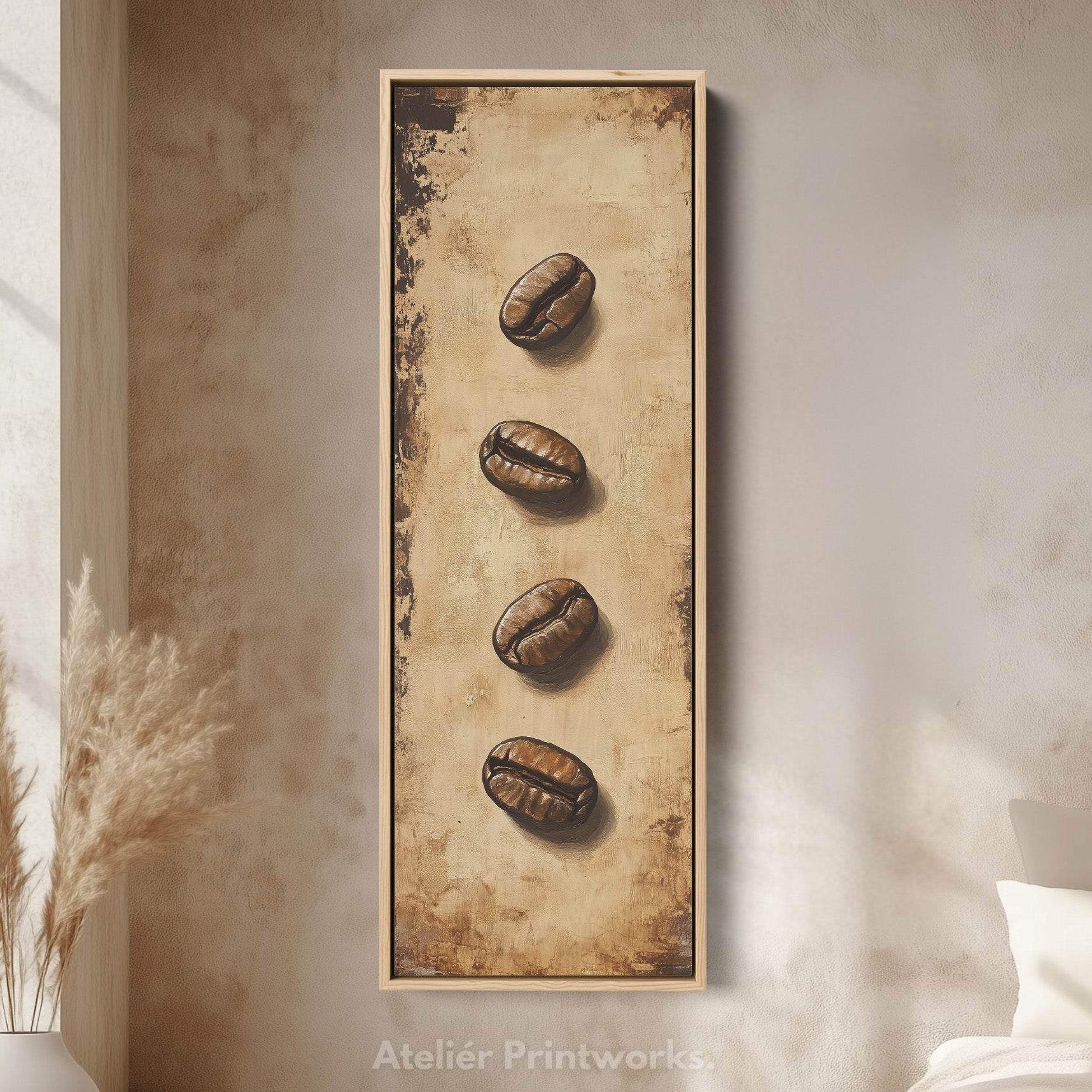 Coffee Shop Wall Art Tall Slim Vertical Decor – Atelier Printworks